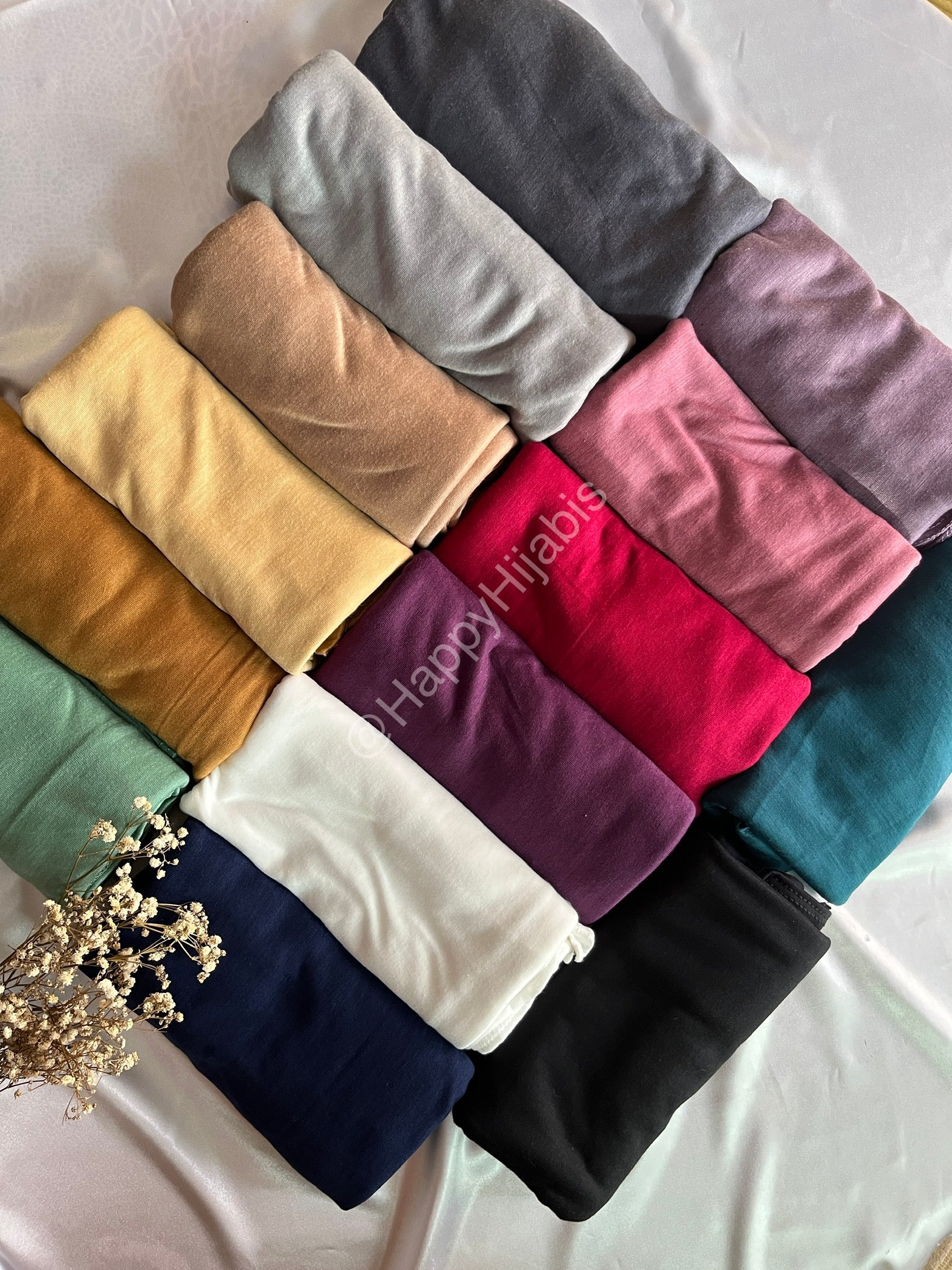 Bamboo Jersey Hijabs – HappyHijabis.co